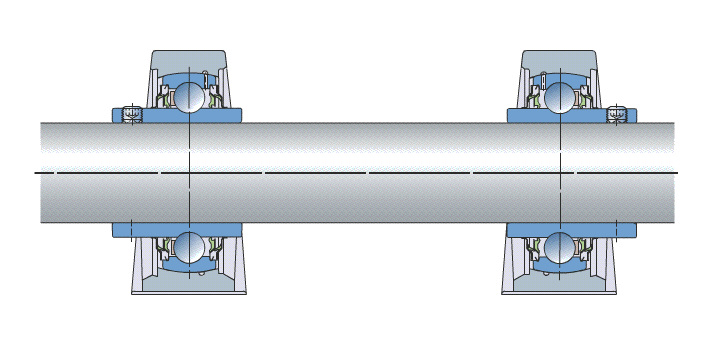 Insert bearings (Y-bearings)
